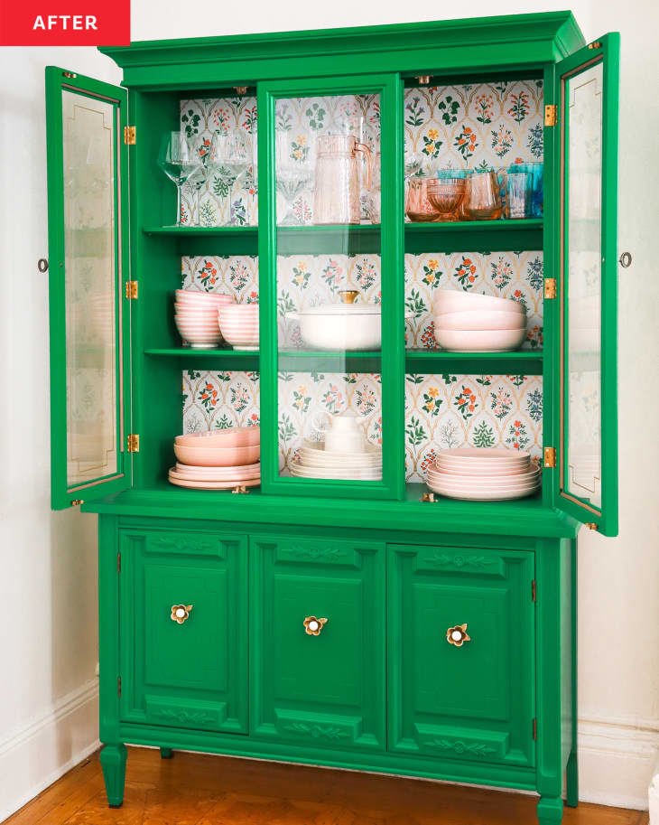 Free Secondhand Hutch Redo - Before and After Photos | Apartment Therapy