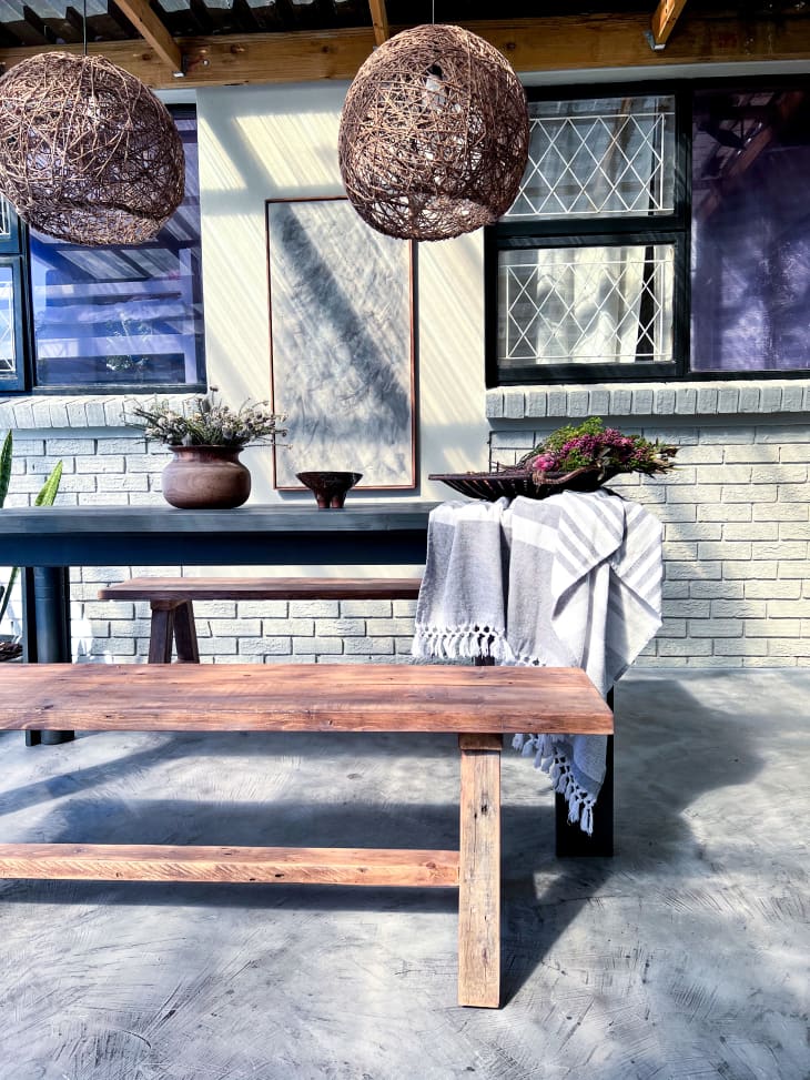 DIY Boho Twine Basket Light | Apartment Therapy