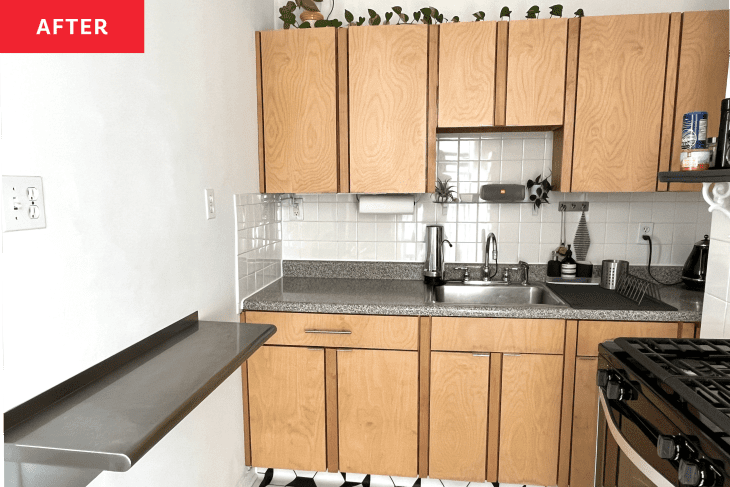 $3,600 NYC Small Kitchen Redo - Before and After Photos | Apartment Therapy