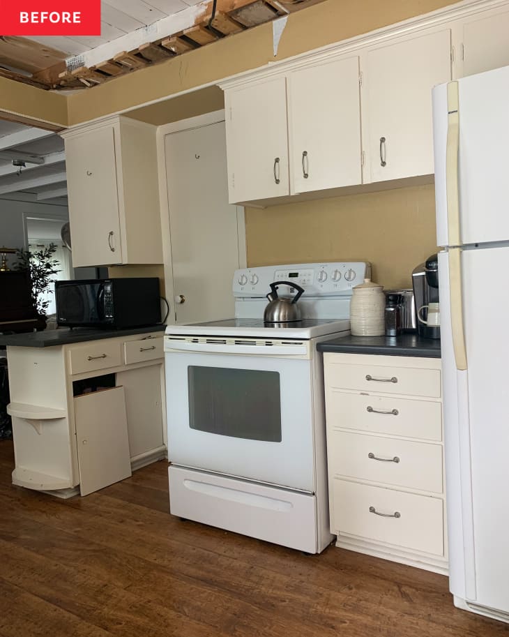 Kitchen Upgraded with Paint Projects - Before and After Photos ...