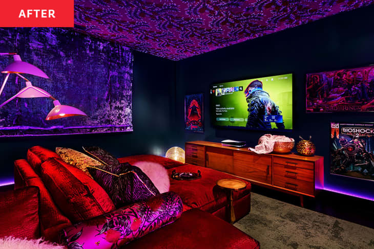 Media Room Renovation - Before and After Photos | Apartment Therapy