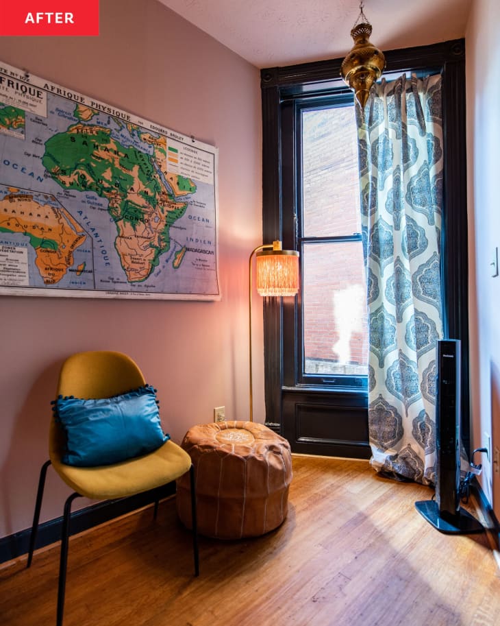 Pink Studio Apartment Redo - Before and After Photos | Apartment Therapy