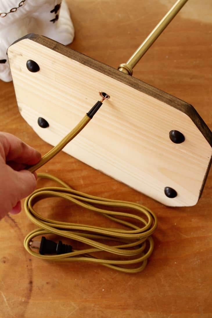 How to Make a Custom Table Lamp - Step-by-Step Photos | Apartment Therapy