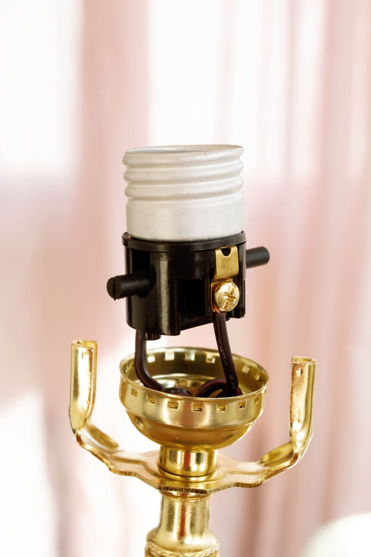 How to Make a Custom Table Lamp - Step-by-Step Photos | Apartment Therapy