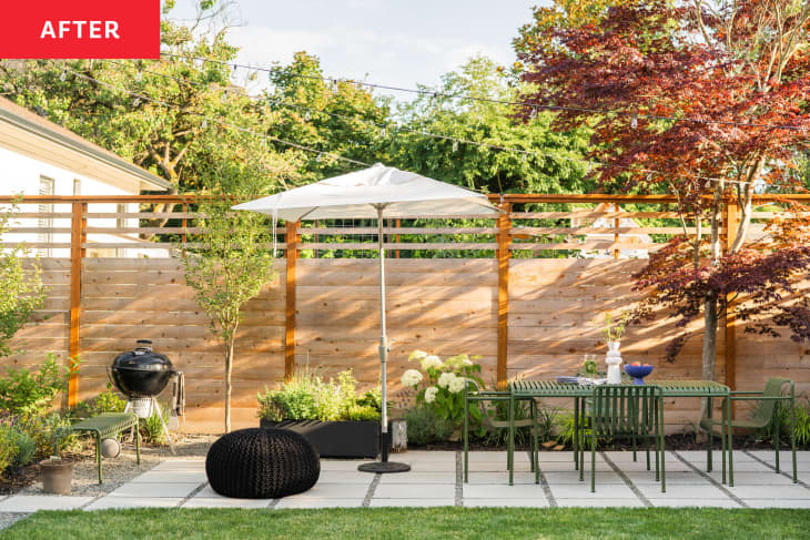 Yard Redo Paver Patio - Before and After Photos | Apartment Therapy