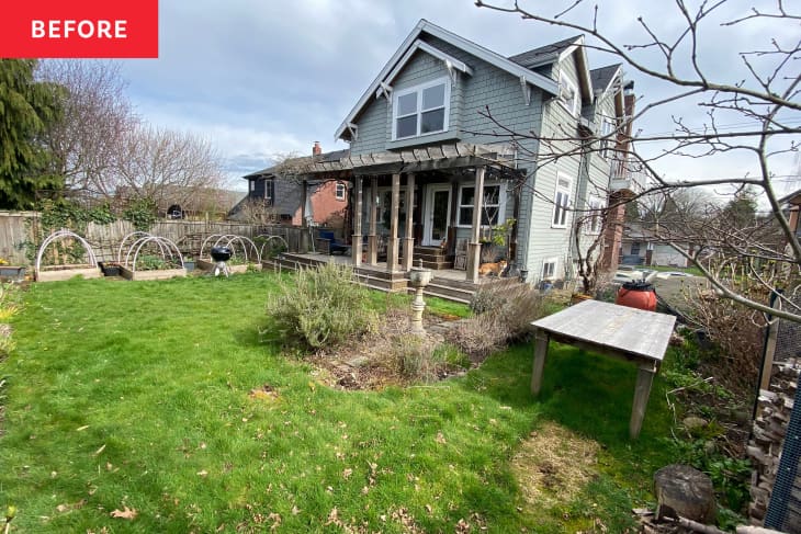 Yard Redo Paver Patio - Before and After Photos | Apartment Therapy