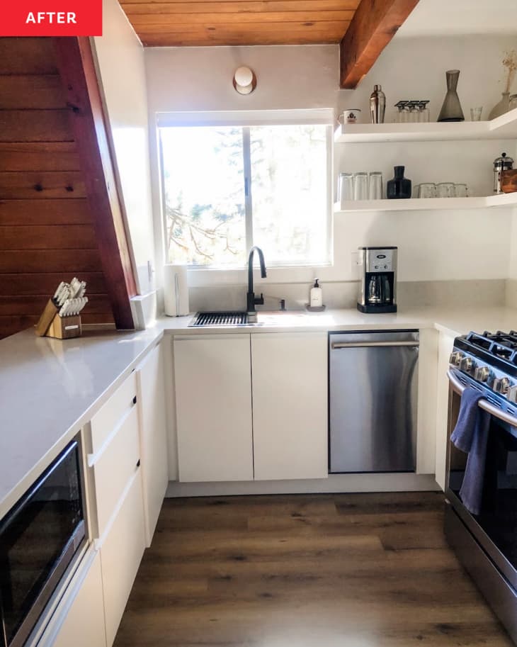 IKEA Kitchen Redo A-Frame - Before and After Photos | Apartment Therapy