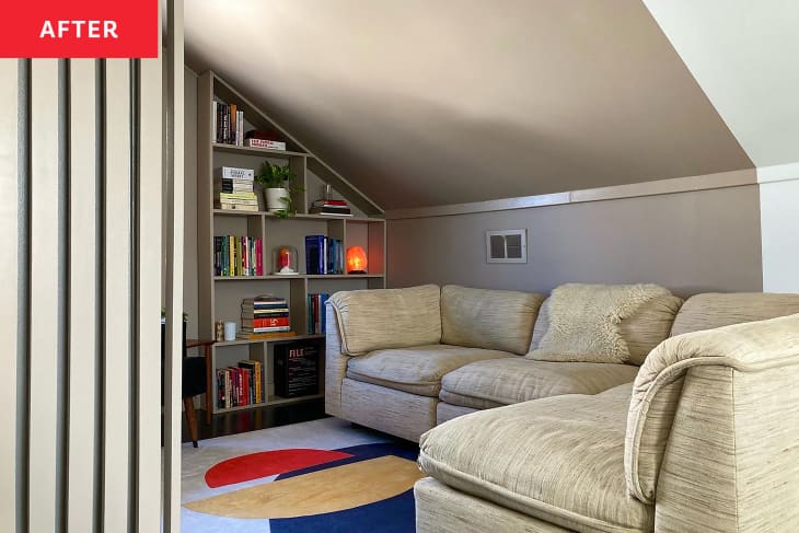 Approximately $1000 Attic Redo - Before and After Photos | Apartment ...