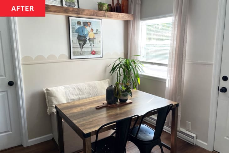 IKEA Hack Bench in Kitchen - Before and After Photos | Apartment Therapy