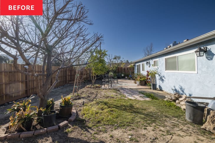 Backyard Redo with Dining & Lounge Area - Before & After | Apartment ...