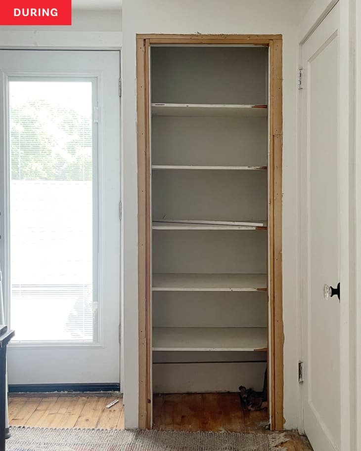 Bi-Fold Closet Doors Get a Custom Redo with a Luxe Look | Apartment Therapy