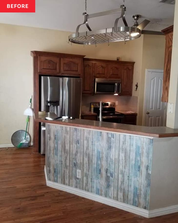 Knocking Down a Wall Transformed This Kitchen - Before & After ...