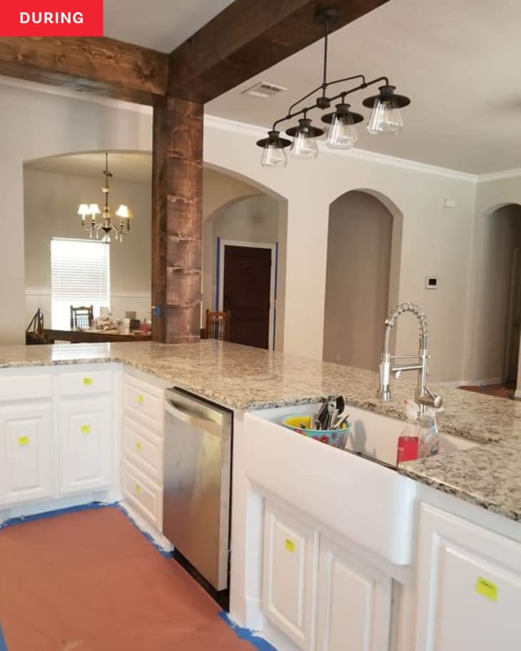 Knocking Down a Wall Transformed This Kitchen - Before & After ...