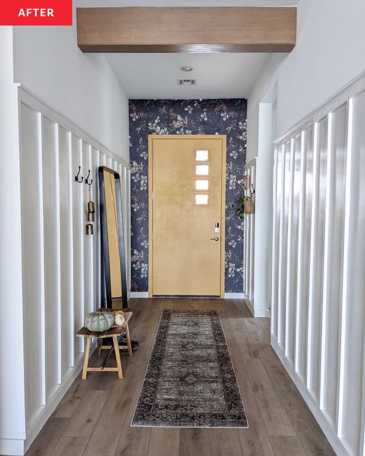 A $2000 Entryway Refresh with DIY Board-and-Batten | Apartment Therapy