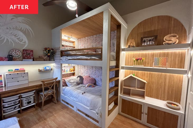 A Kid Room Redo with Built-In Bunk Beds: See the Photos | Apartment Therapy