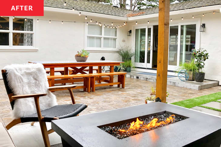 A Sad Backyard Gets a Mid-Century Indoor-Outdoor Makeover | Apartment ...