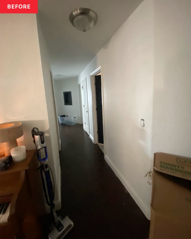 A Blank Hallway’s “Afro-Eclectic” Redo Has a Bold Ceiling | Apartment ...