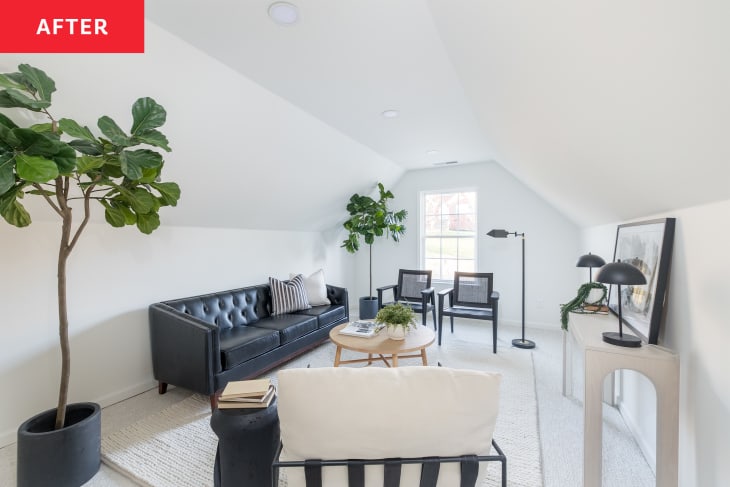 Gloomy Attic Transformation: Before & After Photos | Apartment Therapy