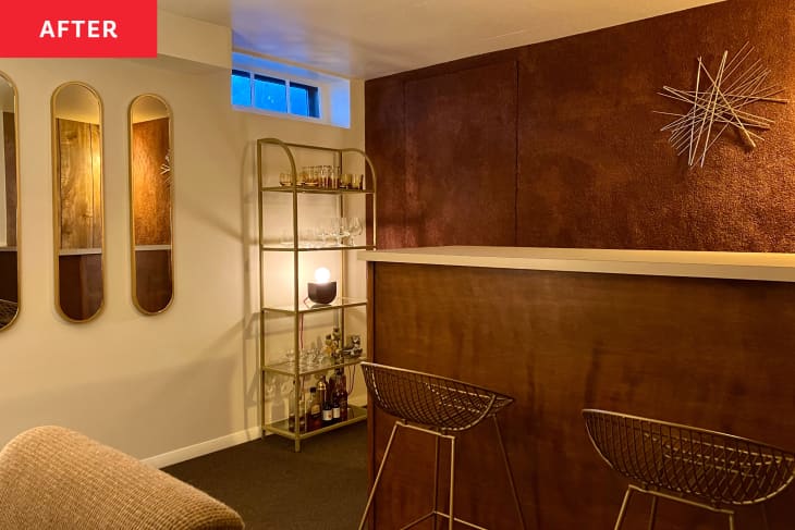 Before & After: ’70s-Style Basement Makeover | Apartment Therapy