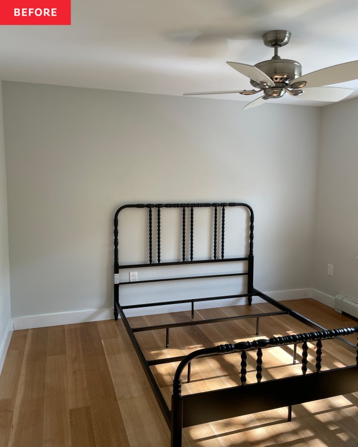 A Cottagecore Bedroom Makeover Cost $1,000 & Is Ultra Cozy | Apartment ...