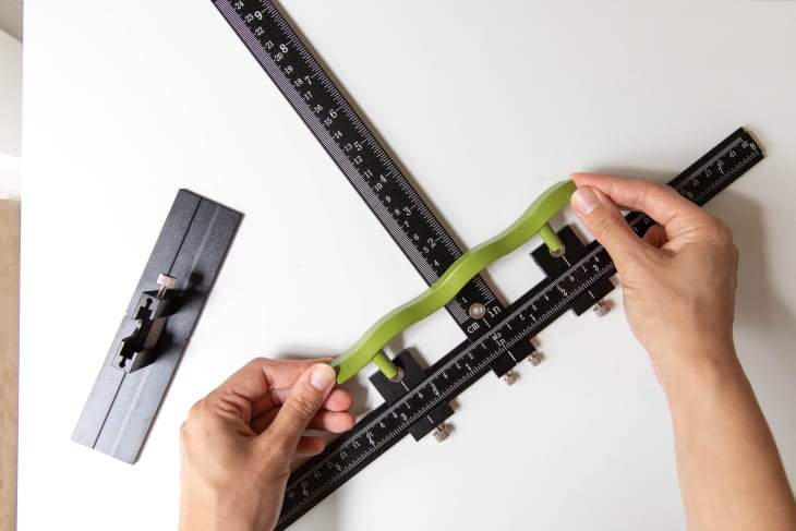 How to Use a Cabinet Hardware Jig to Redo Wood Cabinets | Apartment Therapy