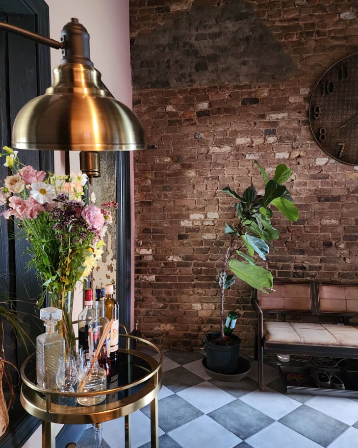 A Gut Reno Created the Exposed Brick Entryway of My Dreams | Apartment ...