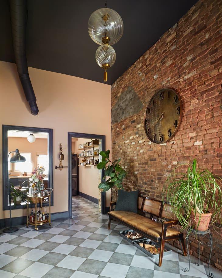 A Gut Reno Created the Exposed Brick Entryway of My Dreams | Apartment ...