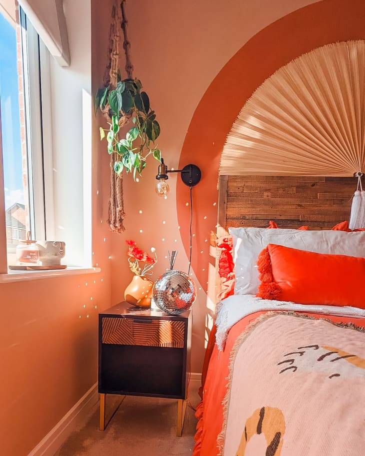 An All-White Bedroom Gets a Cozy Boho-Style Makeover | Apartment Therapy