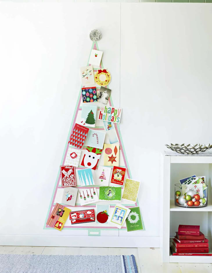25 Wall Christmas Tree Ideas | Apartment Therapy
