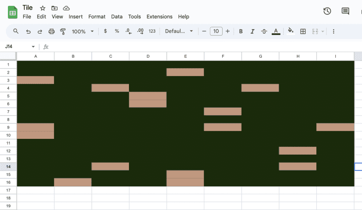 Use Excel or Google Sheets to Plan Tile in a Bathroom Reno | Apartment ...