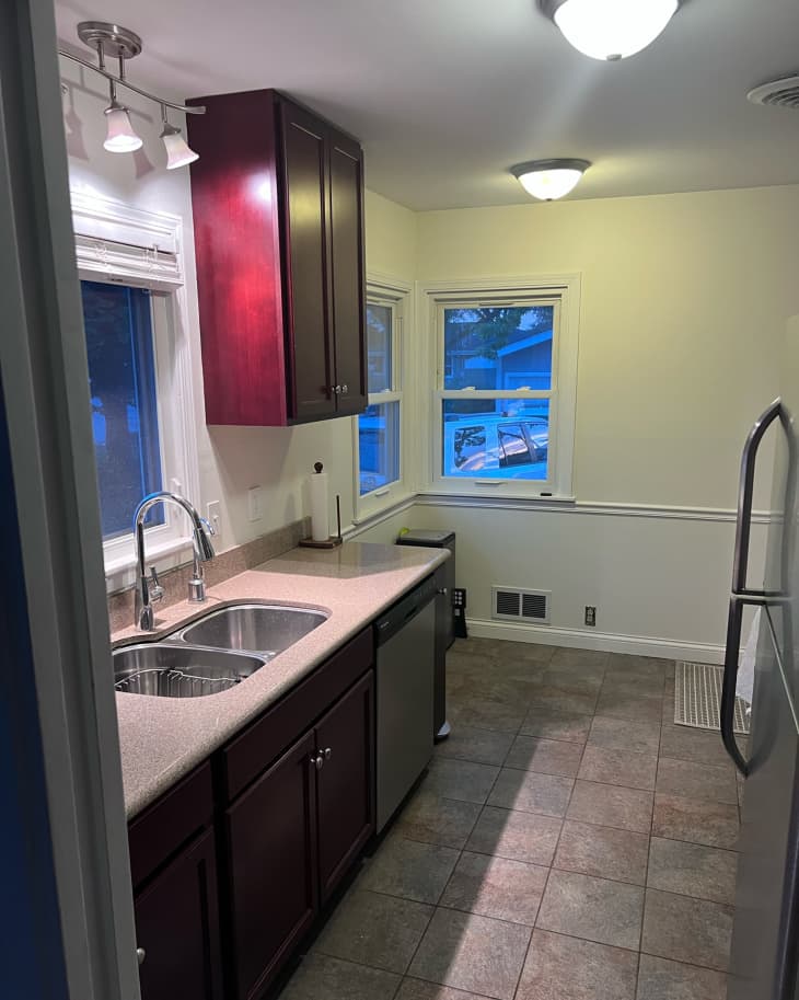 A 300-Square Feet Kitchen Makeover Now Looks Twice as Big | The Kitchn