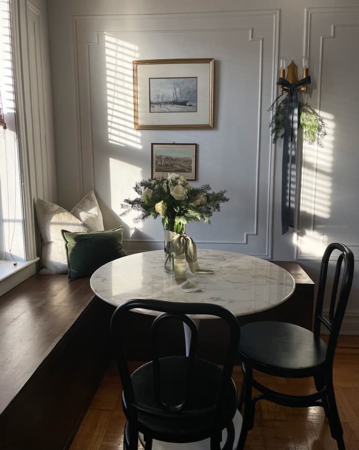 A Home Office to DIY Breakfast Nook Bench Makeover | Apartment Therapy