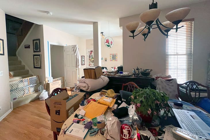See How a Stager Transformed a Cluttered Chicago Home | Apartment Therapy