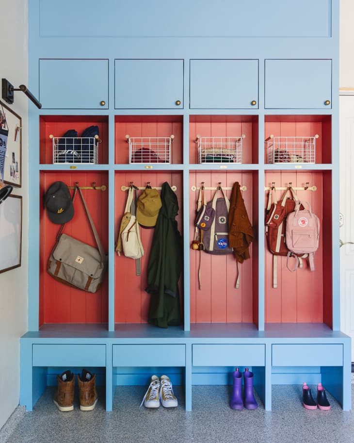 $1,080 DIY Lockers Double This Garage’s Storage | Apartment Therapy