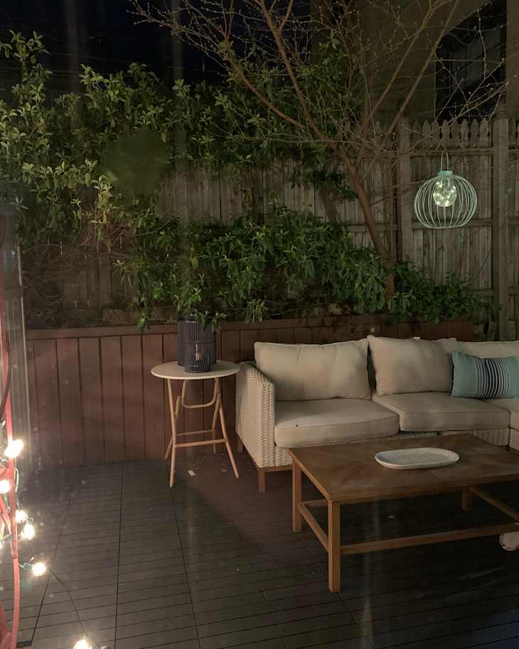 A “Brown Old” Patio Transforms into a Cozy Oasis for $1,300 | Apartment ...