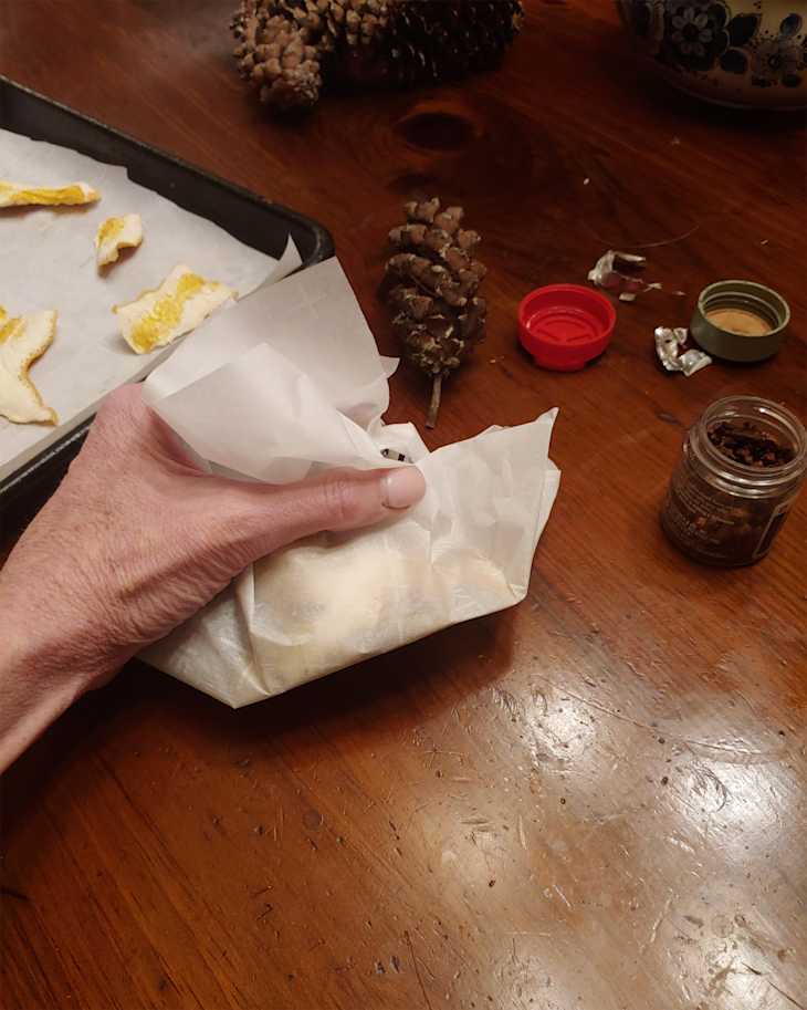 How I Make My Own Scented Fireplace Logs | Apartment Therapy