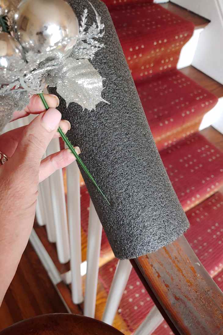 3 DIY Tips for Using Pool Noodles to Hold Holiday Greenery | Apartment ...