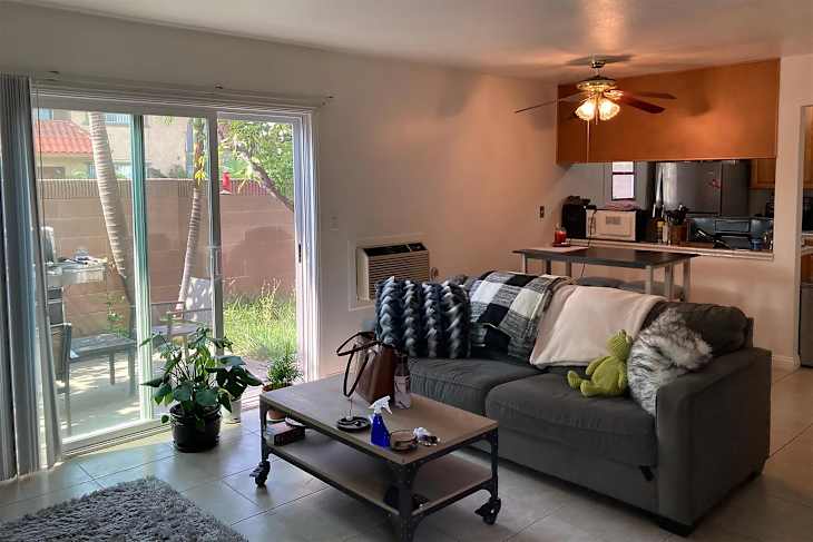 How an IKEA ELVARLI Shelf Transformed an “Awkward” Townhouse Layout ...