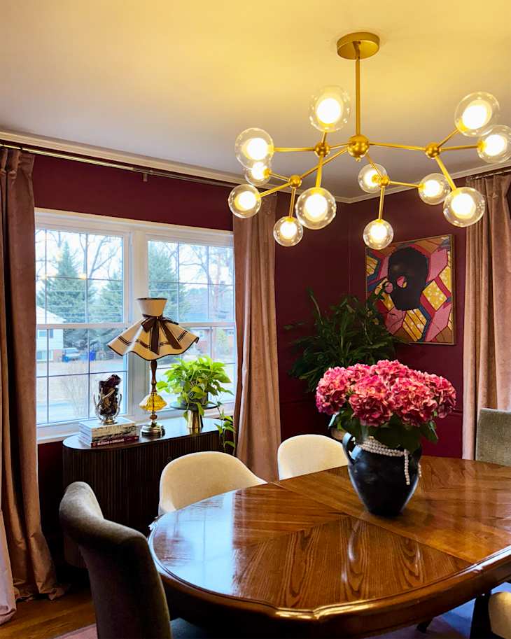 80s Dining Room Makeover for $2,500 | The Kitchn