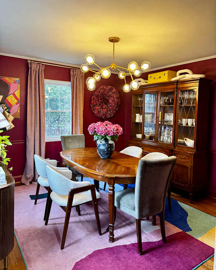 80s Dining Room Makeover for $2,500 | The Kitchn