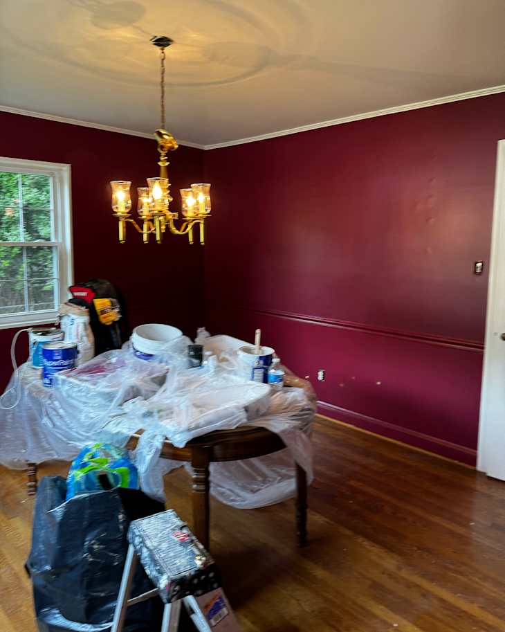 80s Dining Room Makeover for $2,500 | The Kitchn