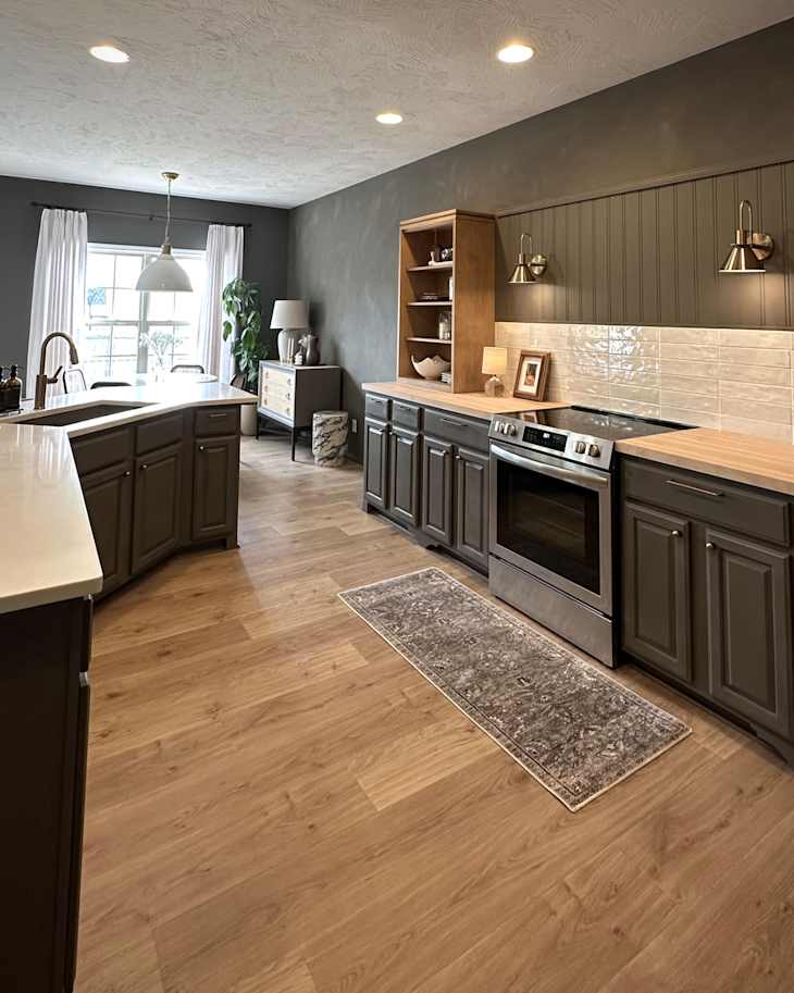A $7K Redo Rescues This 20-Year-Old Kitchen’s Brown Wood Cabinets | The ...