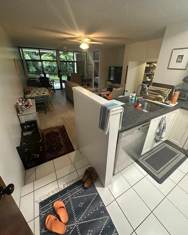 Before & After: An “Ugly” ‘80s Kitchen Gets a Mint Makeover | The Kitchn