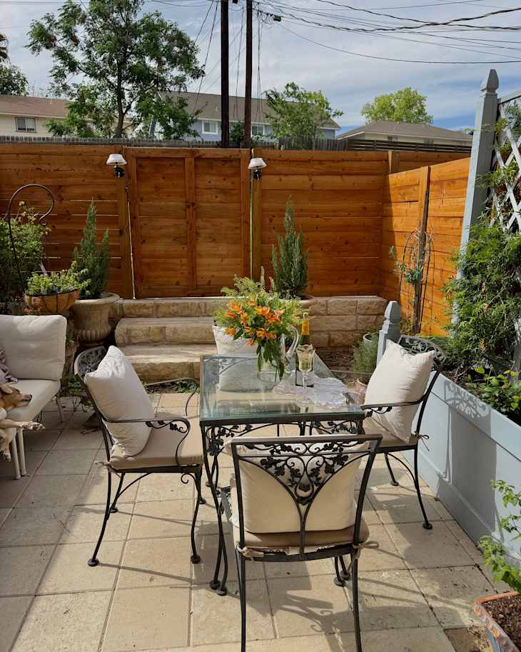 A Tiny Backyard Got a Cozy European-Style Patio Redo | Cubby