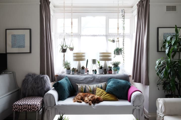 House Tour: An Organic Modern Boho London Flat | Apartment Therapy