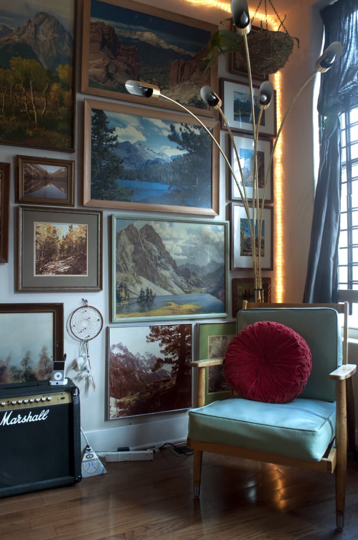 House Tour: A Dark & Eclectic Philadelphia Home | Apartment Therapy