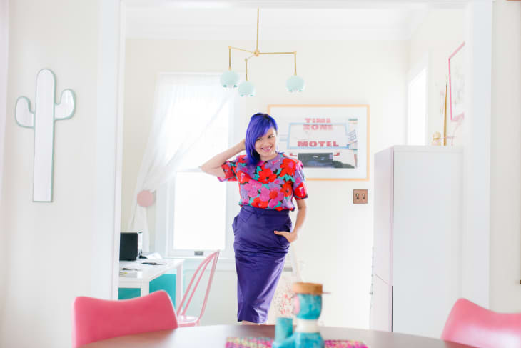 Ideas for Adding Color to a Rental When You Can't Paint | Apartment Therapy