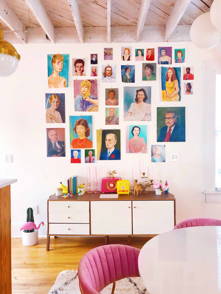 How To Decorate With Oil Portraits | Apartment Therapy