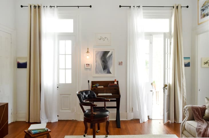 Small Apartment With Tall Windows | Apartment Therapy