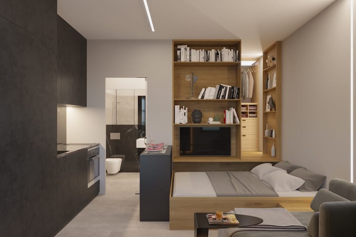 Mini Modern Studio Tour in Hungary | Apartment Therapy